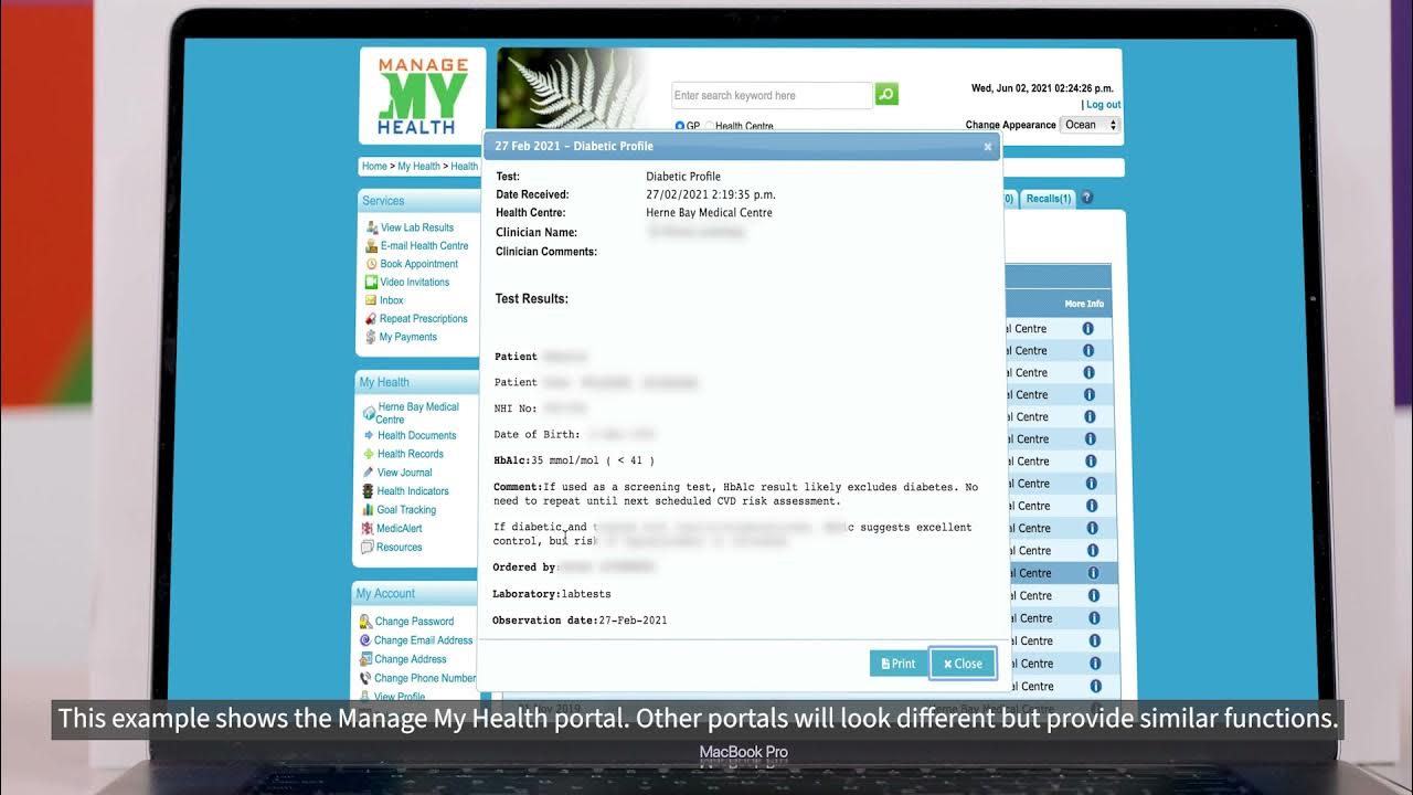 Looking at my lab results - How to use your patient portal (part 5 ...