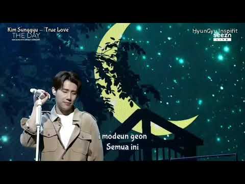 Kim Sunggyu (김성규) - True Love LIVE @KIM SUNG KYU ONTACT CONCERT THE DAY [INDO SUB]