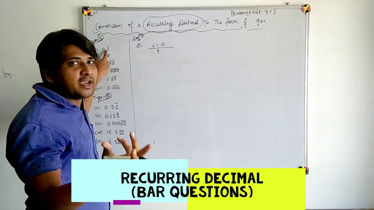 || Bar questions || Short Trick || Recurring Decimal || Competition ...