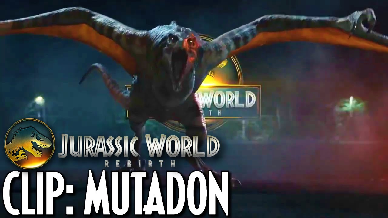 CLIP: MUTADON VOLANDO | JURASSIC WORLD: REBIRTH - YouTube