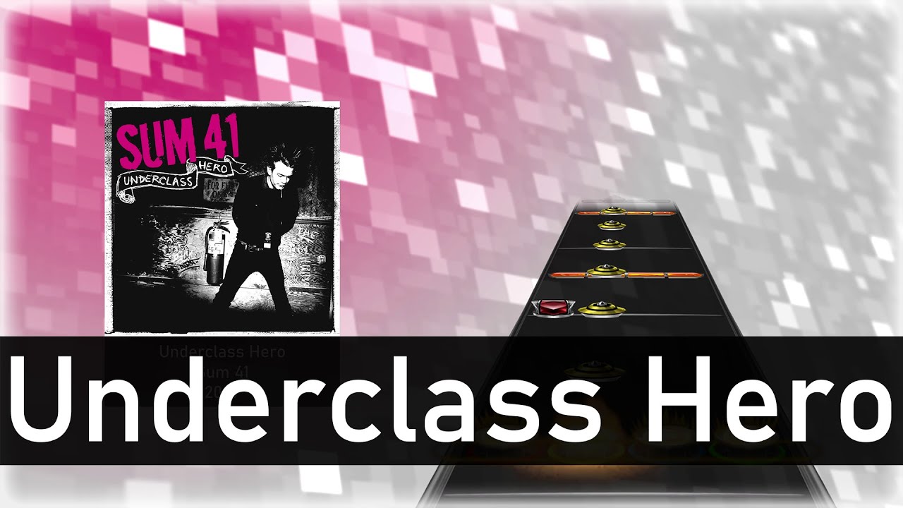Sum 41 - Underclass Hero (Drum Chart) - YouTube