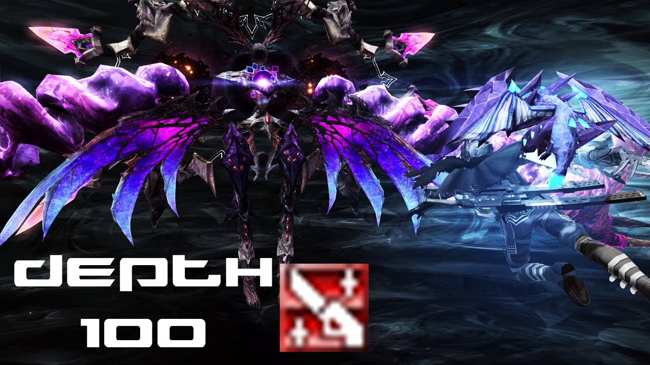 PSO2 - Final Battle: The Space-Time Rift Depth 100 (14:43) [Lu] Zandi ...