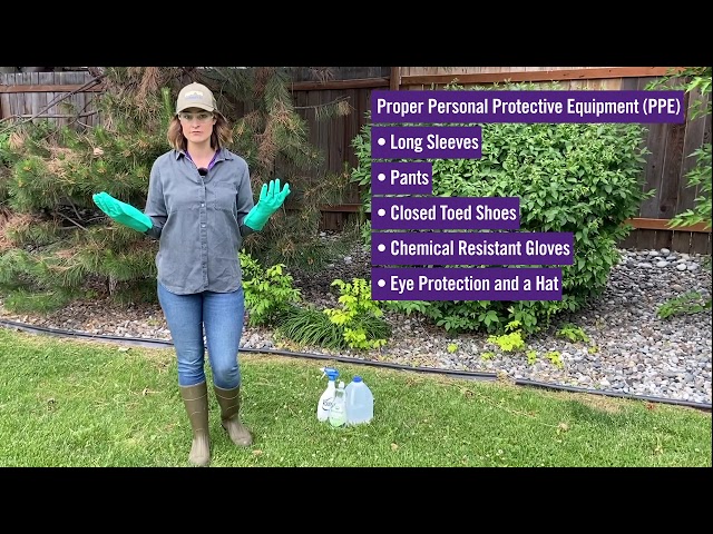 Herbicide Personal Protective Equipment (PPE)