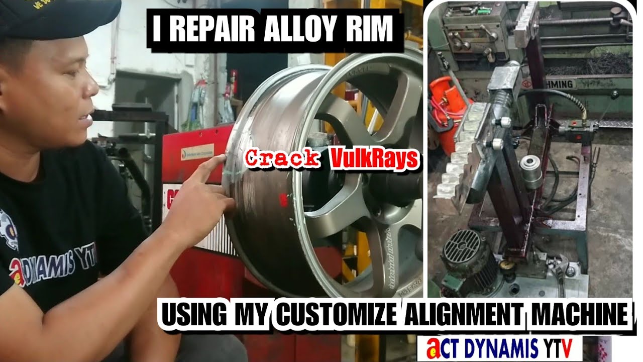 Crack Alloy Wheel Repair and Alignment /Crack Alloy Rim Repair ...
