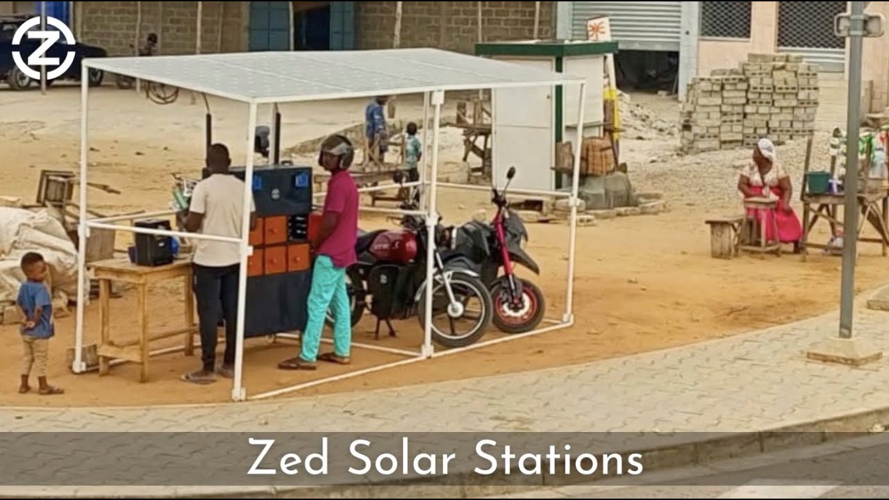 Zed Mobility Hub - Mobile Smart Solar Charging Station + Electric ...