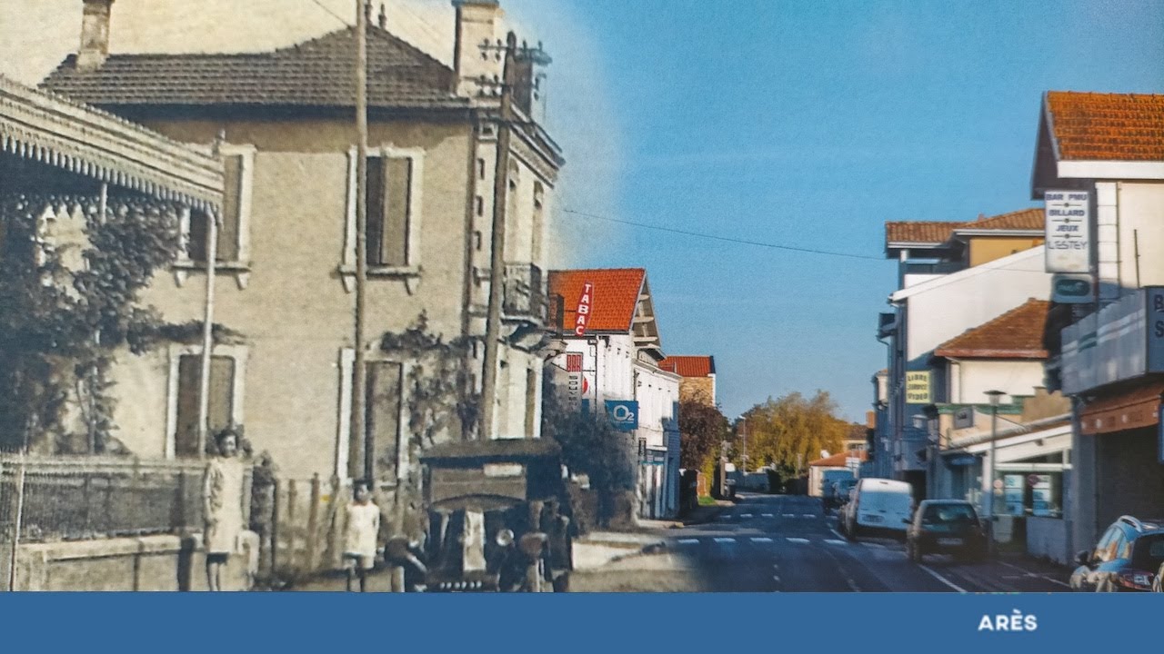 Dans le rétro: la ville d'Arès fête ses 170 ans ! - YouTube
