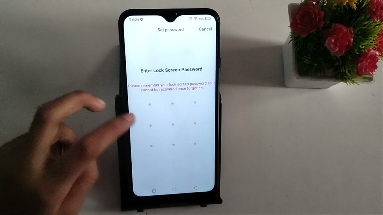 How to set screen lock in Vivo phone | screen lock set kaise kare - YouTube
