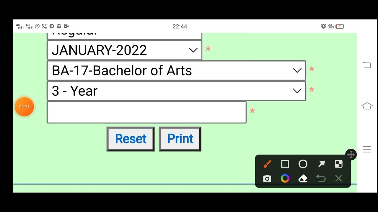 uttrakhand open University admit card 2022/#uouadmitcard/ uou admit ...