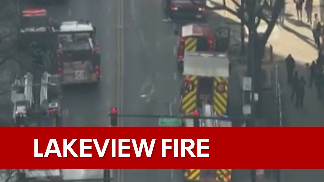 Unit catches fire in Lake View East condo building - YouTube