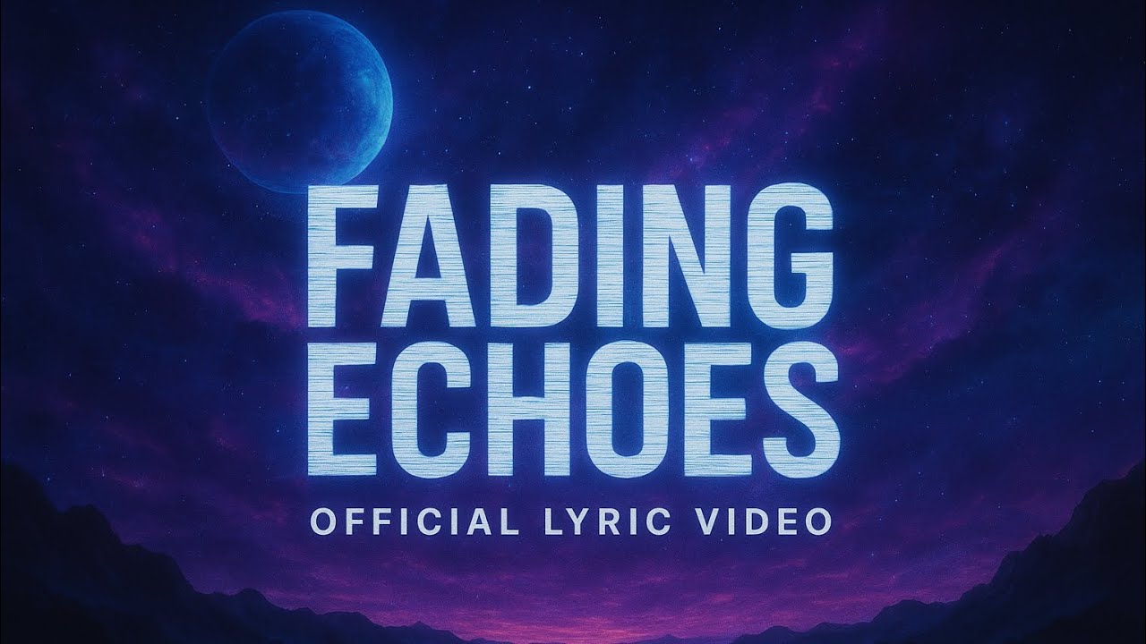 Fading Echoes - (Official Lyric Video) Original Sound🎧🎶 - YouTube