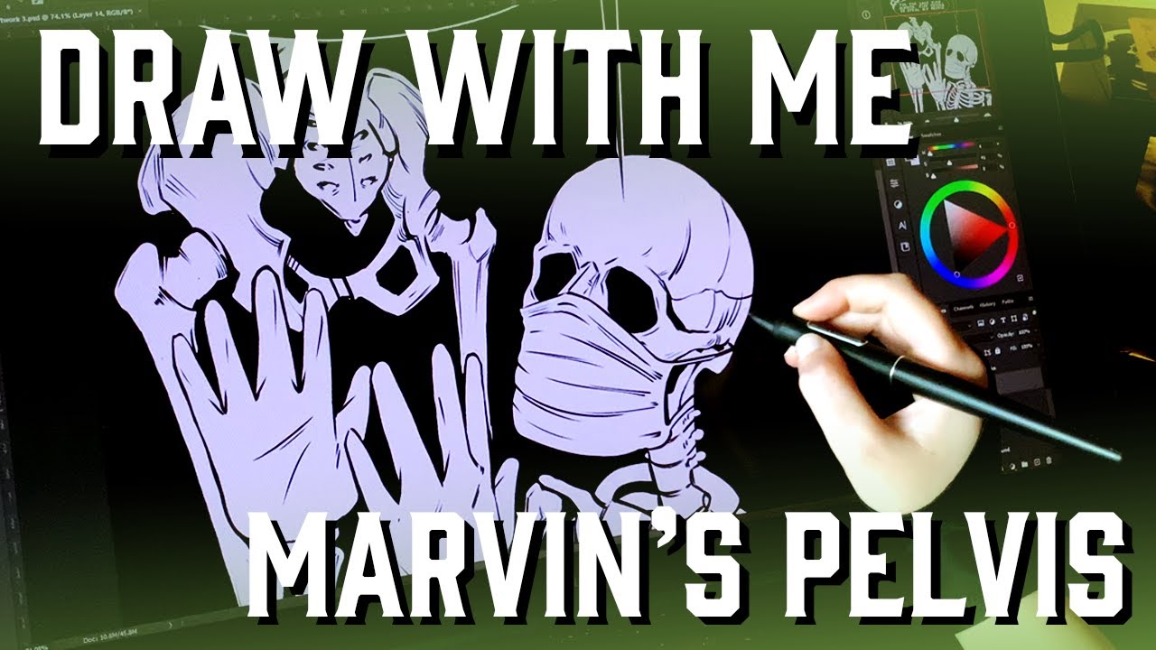 Draw With Me | Drawing a comic while I talk about making yourself want ...