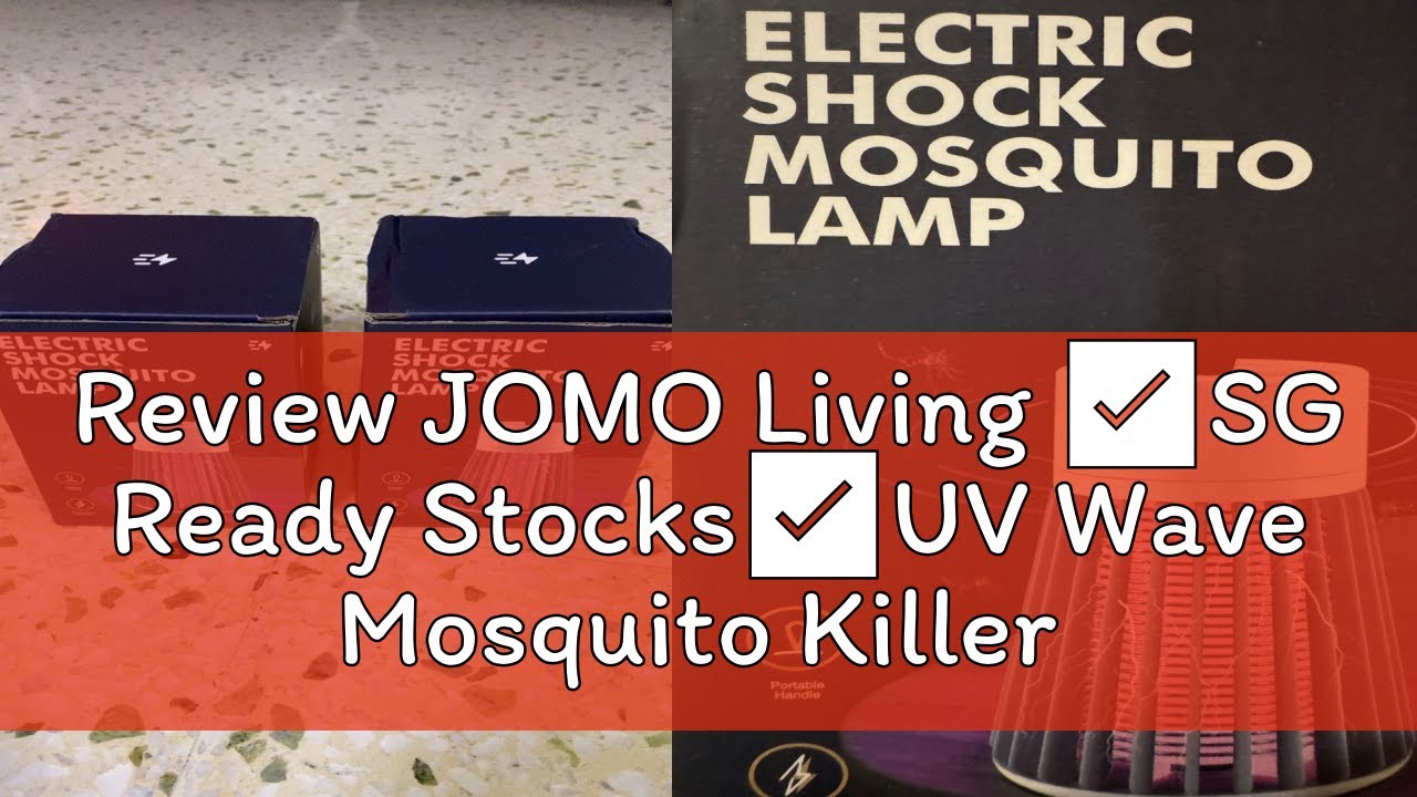 Review JOMO Living SG Ready Stocks UV Wave Mosquito Killer Electric ...