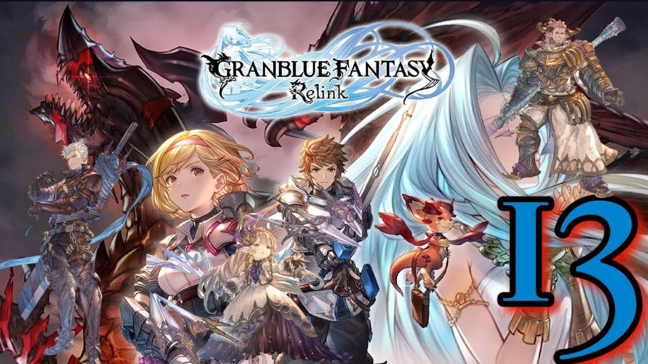 GranBlue Fantasy Relink: Part 13- Chapter 08 ~Boss Fight Gallanza ...