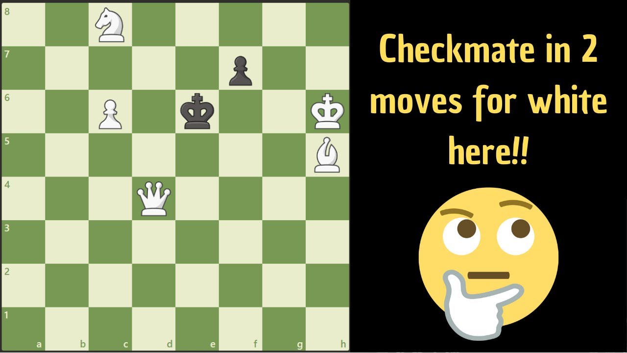 Checkmate in 2 moves for white - YouTube