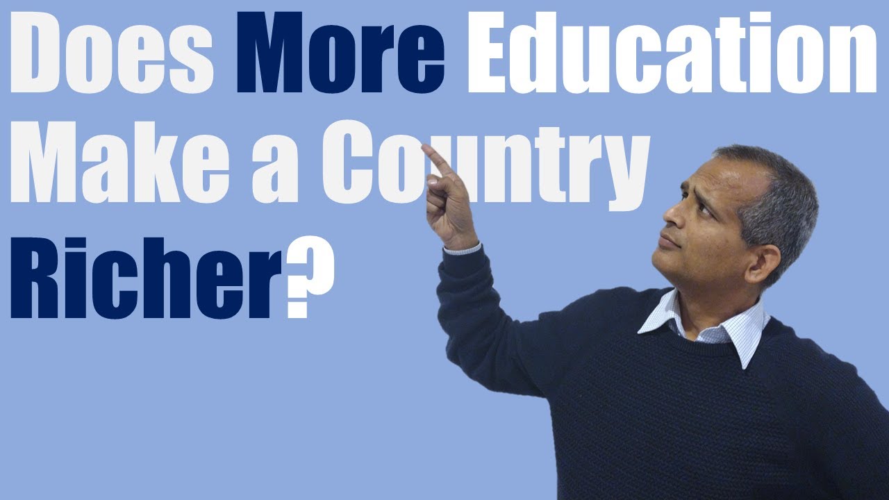 Why More Education Isn't Making Your Country Richer - YouTube