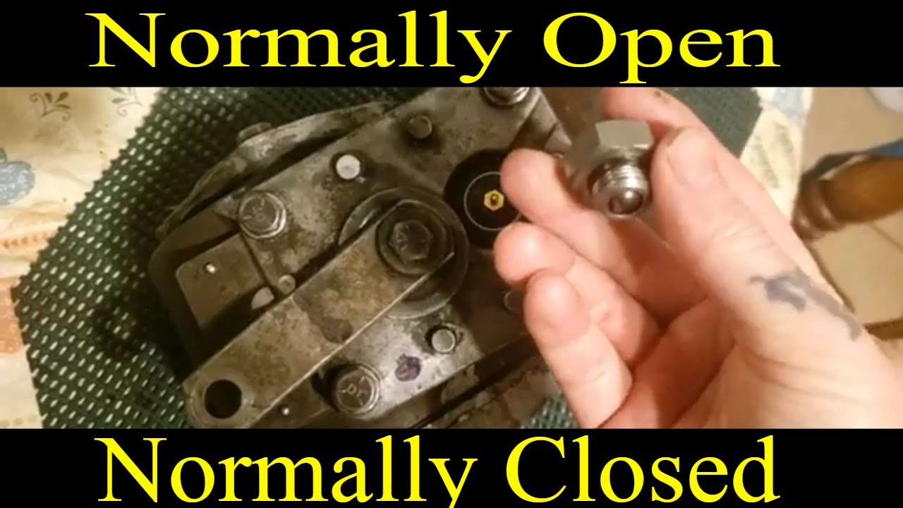 PTO Indicator Light Trouble, Normally Closed VS Normally Open - YouTube