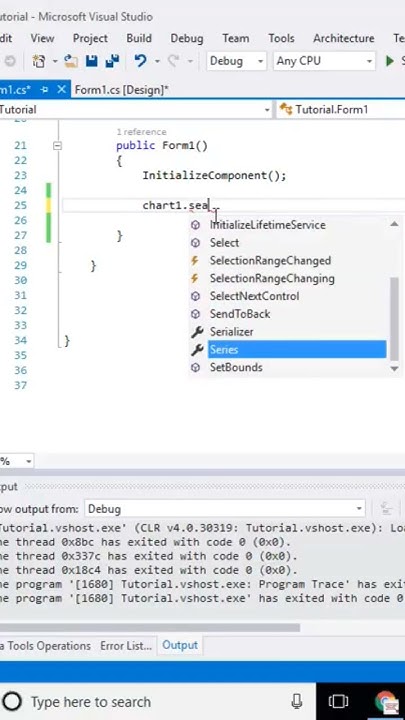 194 C# Range Column Chart Tutorial - YouTube