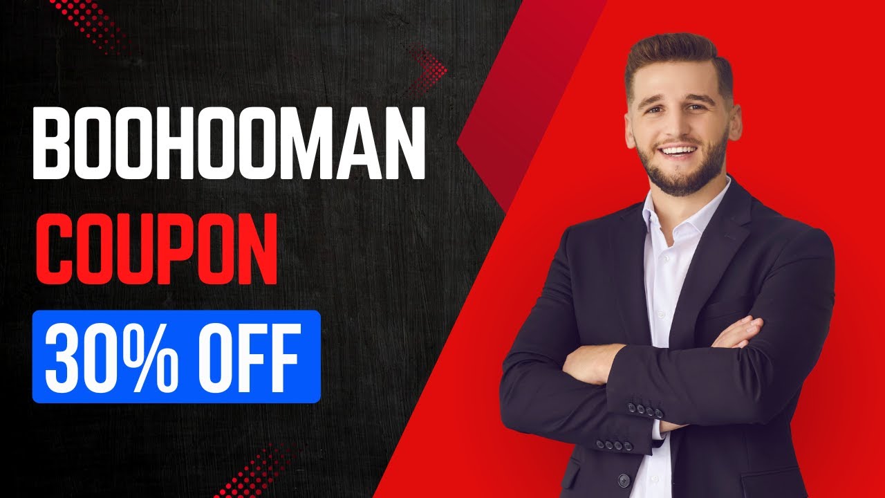 Boohooman Discount Code - Boohooman Promo Code - 30% OFF** - YouTube