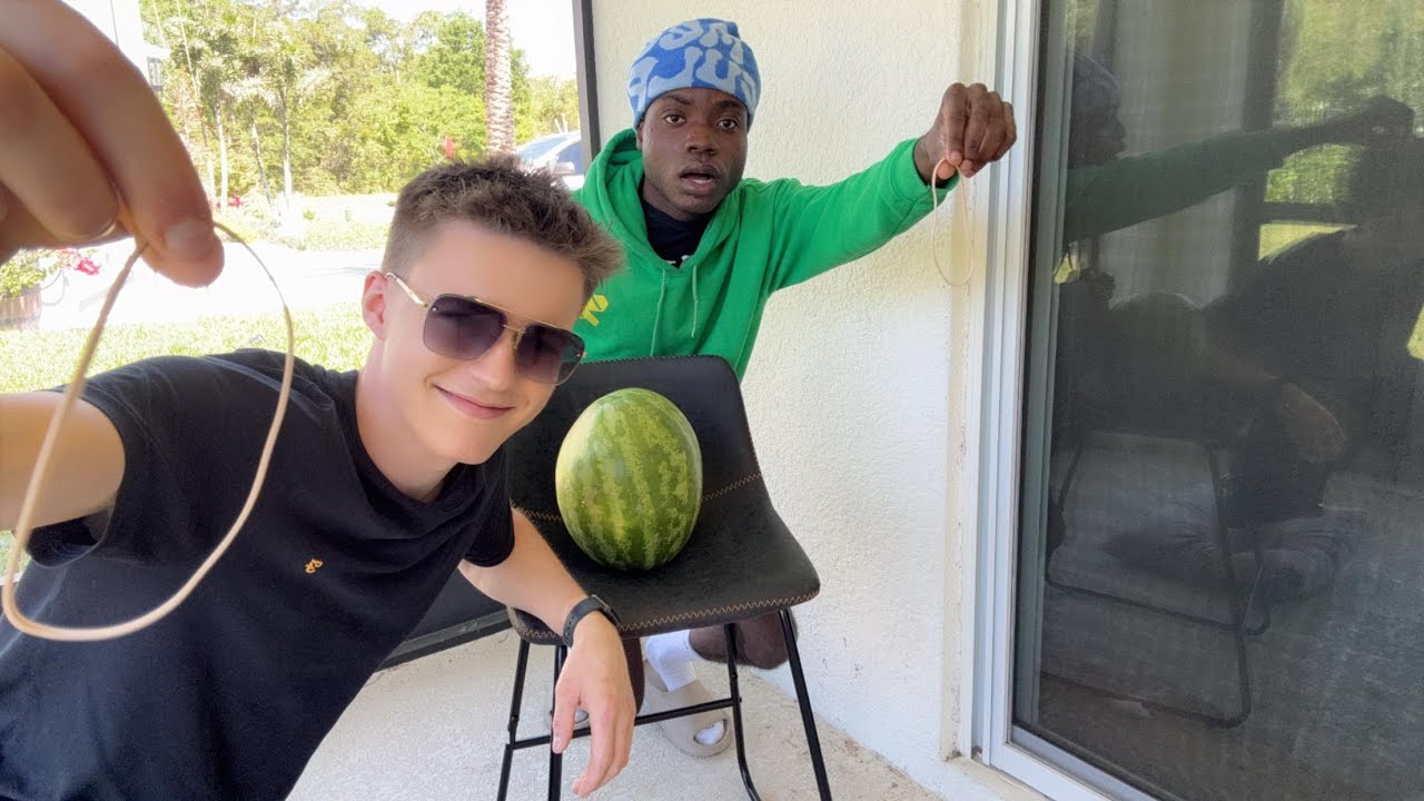 WATERMELON CHALLENGE (with OneVilage) - YouTube