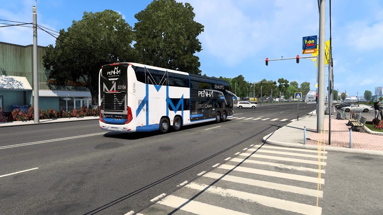 【BUS DRIVE】Euro Truck Simulator 2 「バスの車窓から #61」 【ETS2/BUS MOD】 - YouTube