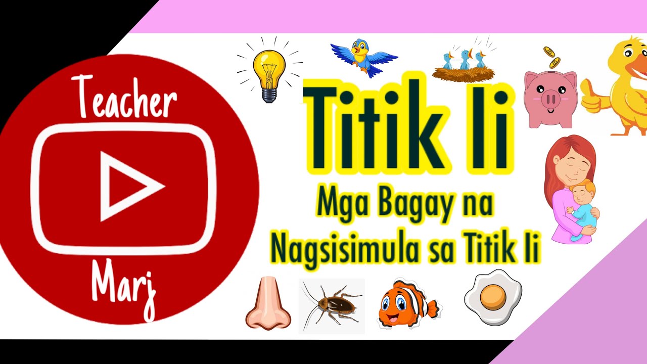 Titik Ii| Mga Bagay o Salita na Nagsisimula sa Titik Ii| Letter Ii ...