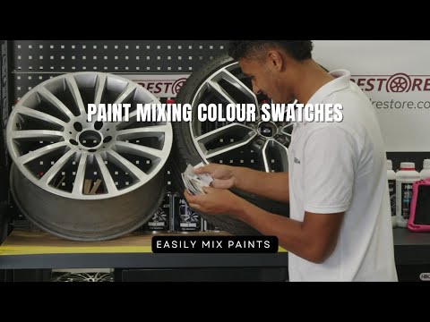 Worlds Easiest Wheel Paint Mixing System - YouTube