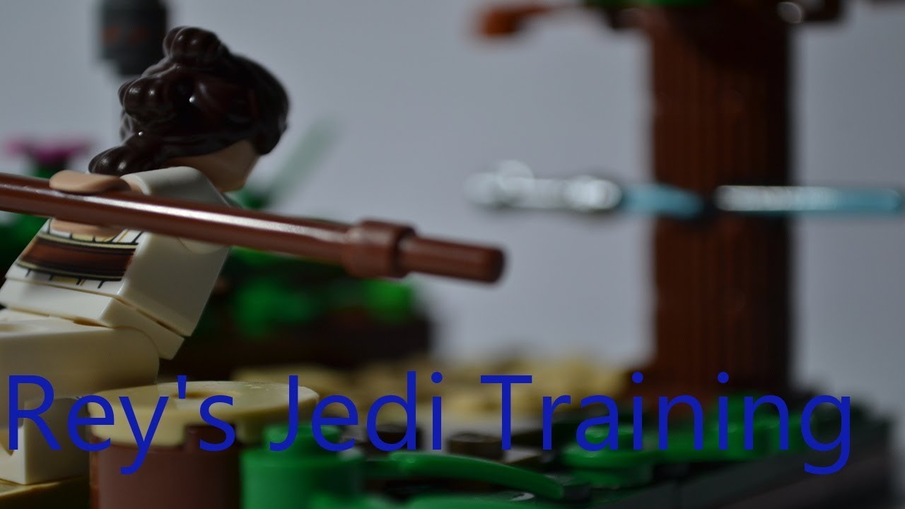 Lego Rey's Jedi Training from The Rise Of Skywalker | Absolutely ...