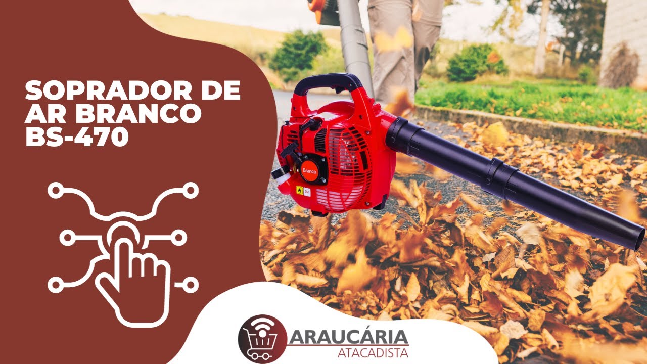 Soprador de ar BS-470 da Branco Motores - YouTube