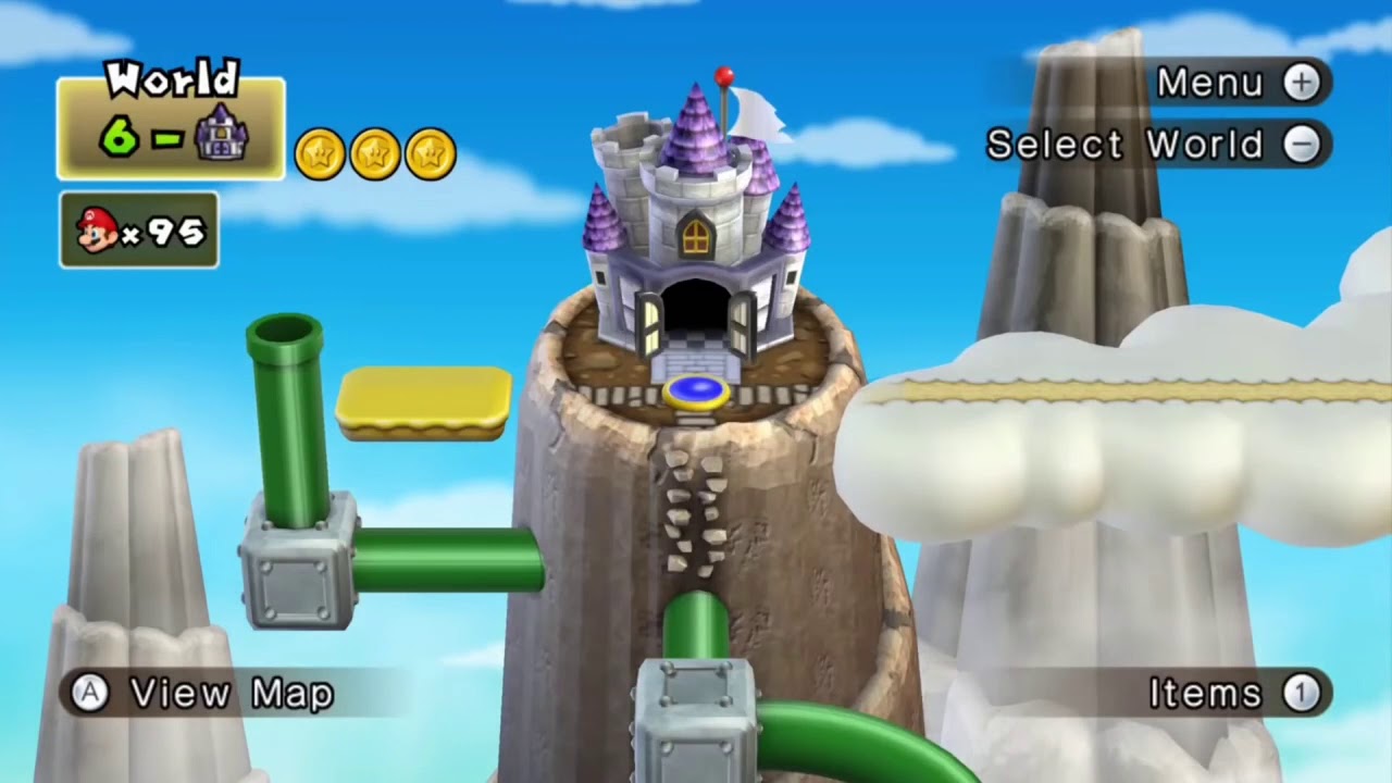 New Super Mario Bros WII Castles Ranked From Worst to Best - YouTube