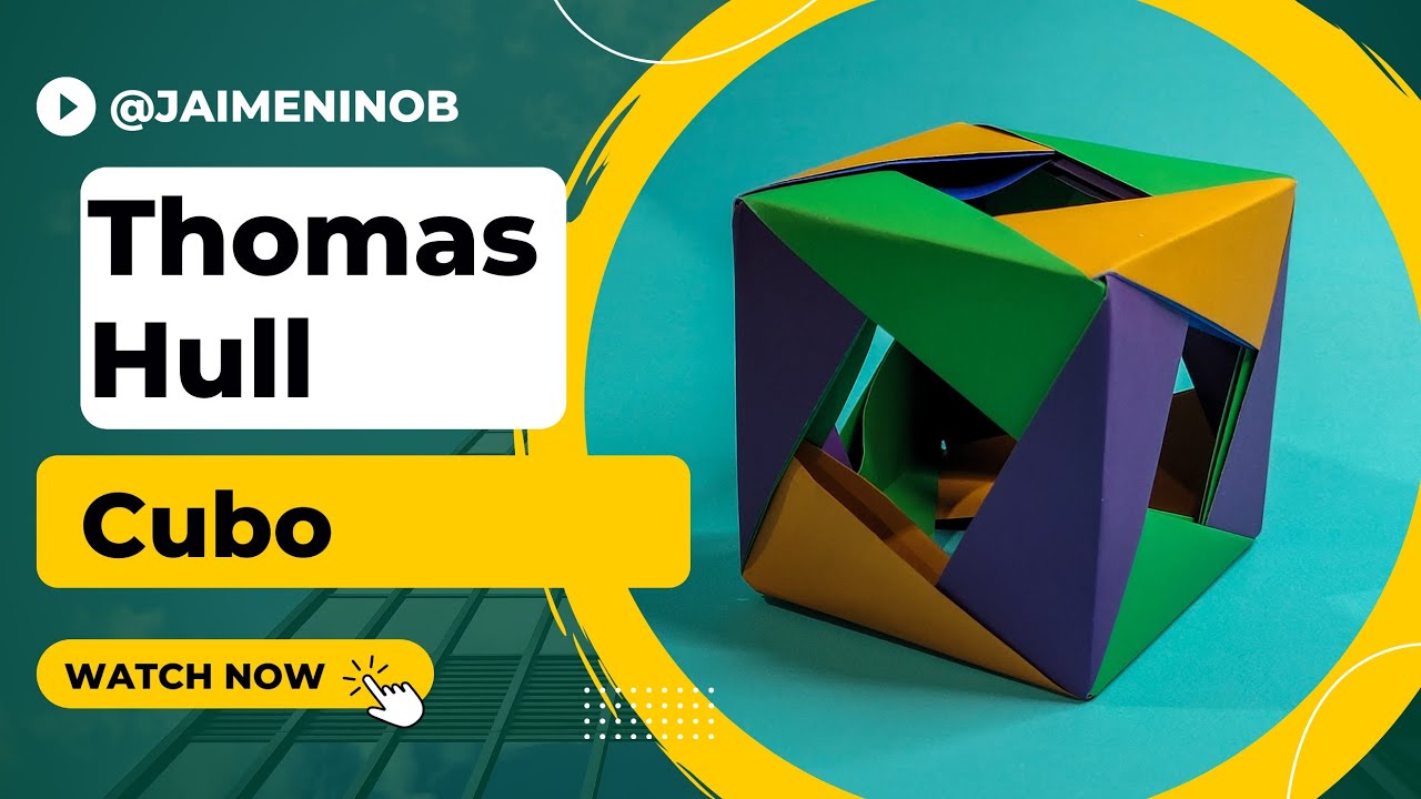 Poliedros Platónicos: Cubo - como hacer un cubo - YouTube