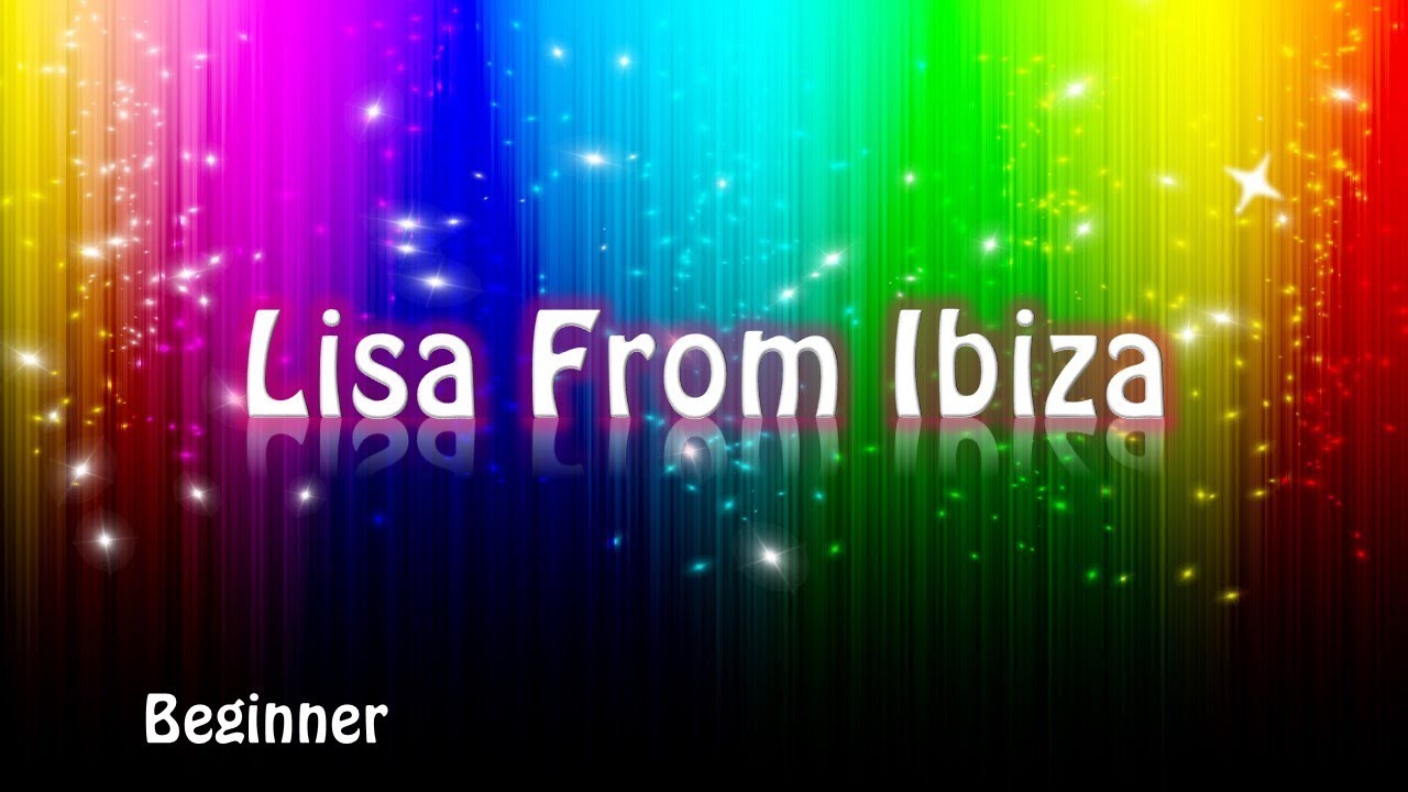 Lisa From Ibiza Line Dance (Beginner Level) - YouTube