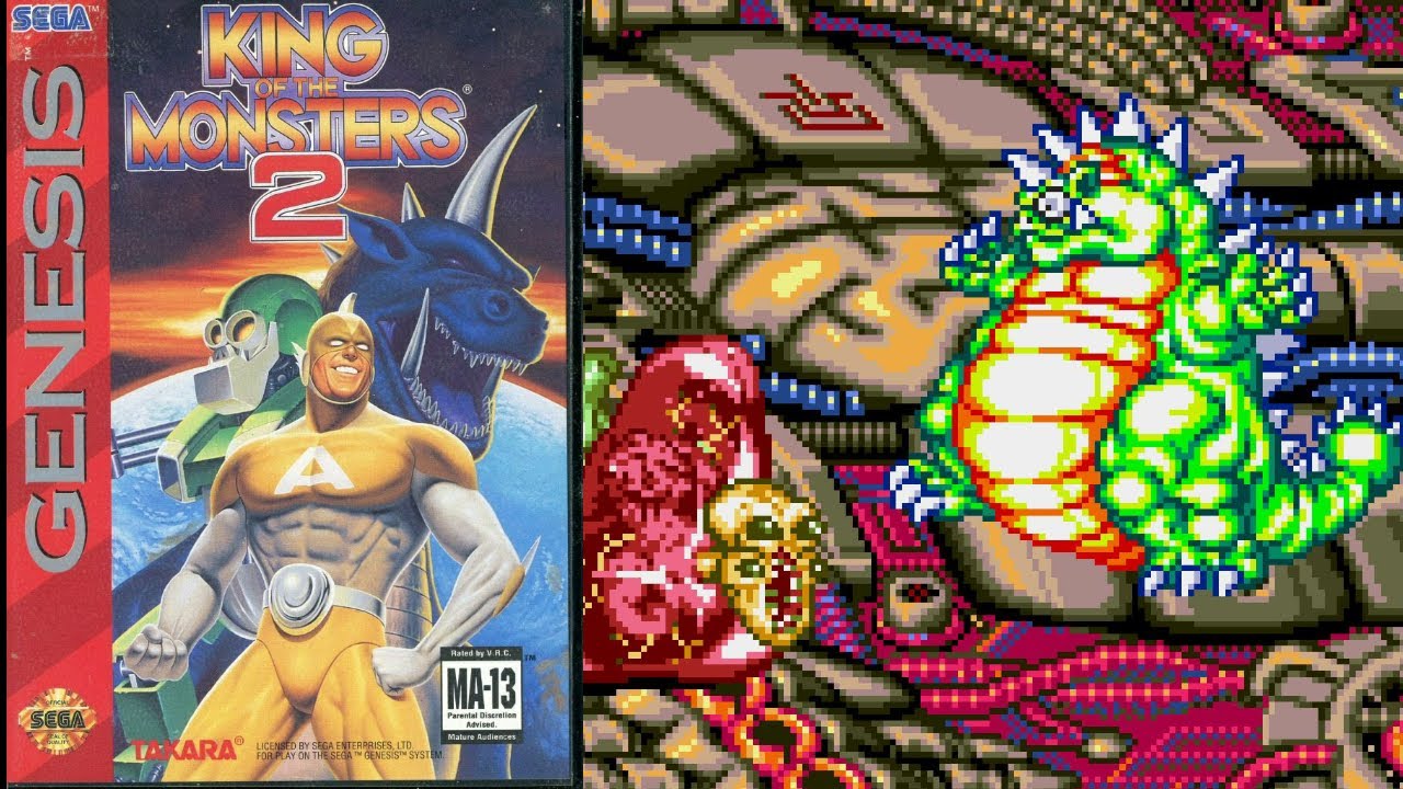 Sega Genesis Madness - King of the Monsters 2 - YouTube