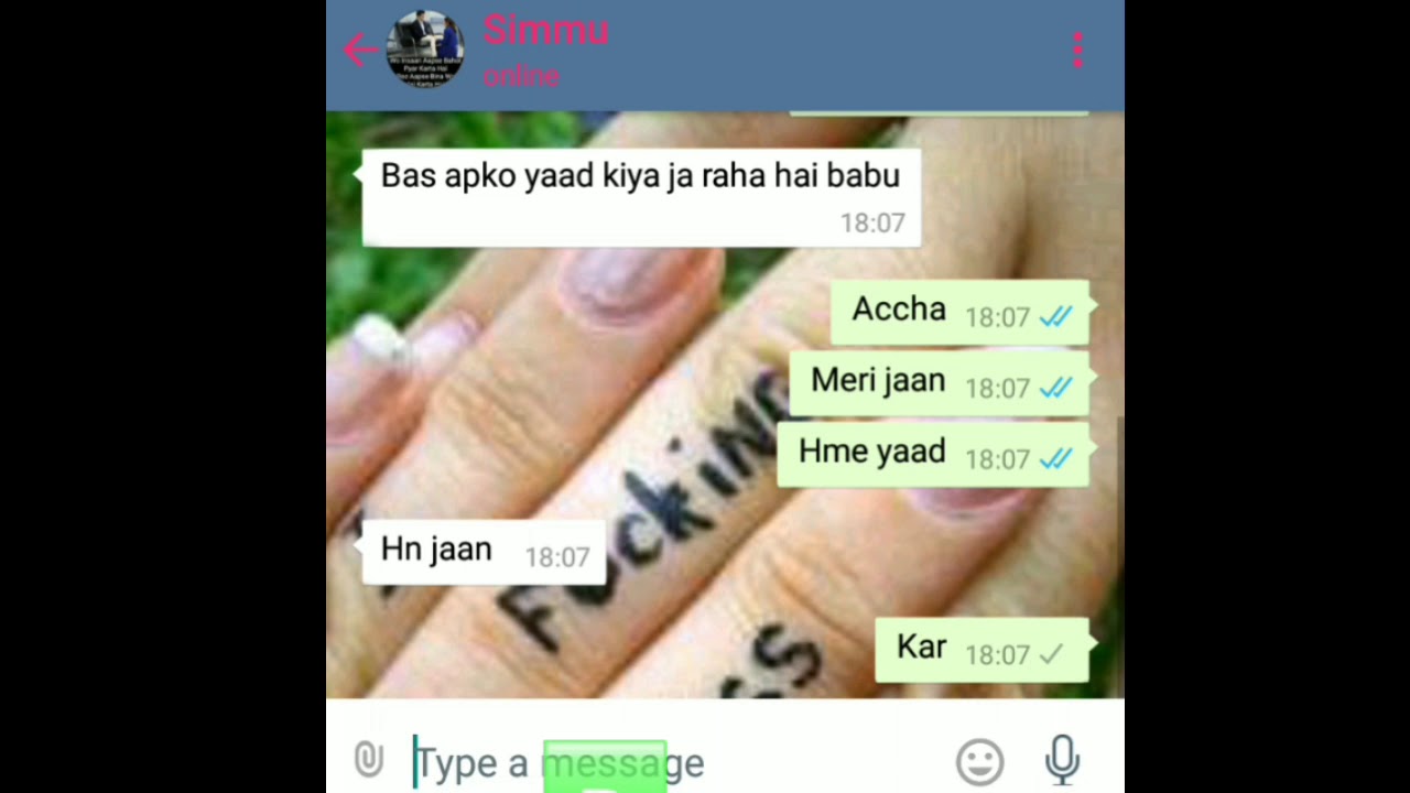 Girl Friend. simran. ke sath hot chat - YouTube