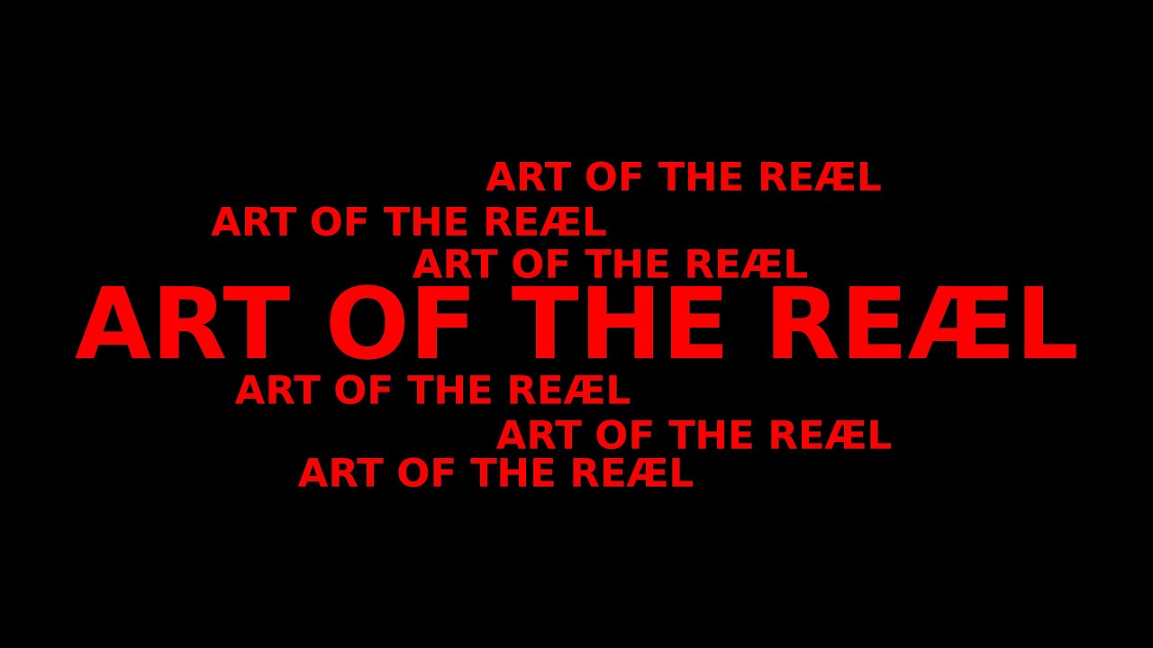 ART OF THE REAL theme updated hopefully higher res - YouTube
