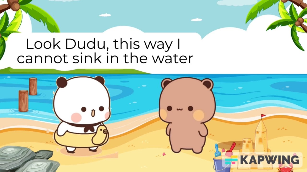 Dudu and Bubu have a wonderful day at the beach | Bubu Dudu & Friends ...