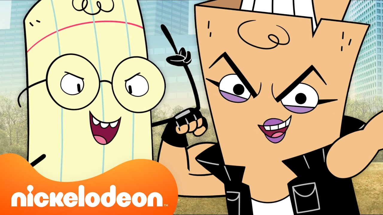 31 MINUTES of Rock, Paper, and Scissors TEAM-UPS! 💪 | Nicktoons - YouTube