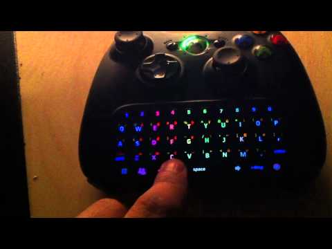 Xbox 360 Controller and Chatpad LED Mod - YouTube