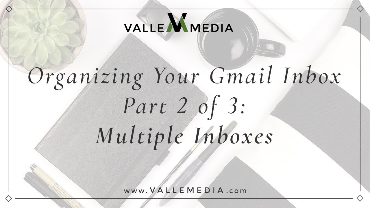 Organizing Your Gmail Inbox Part 2 of 3: Multiple Inboxes - YouTube