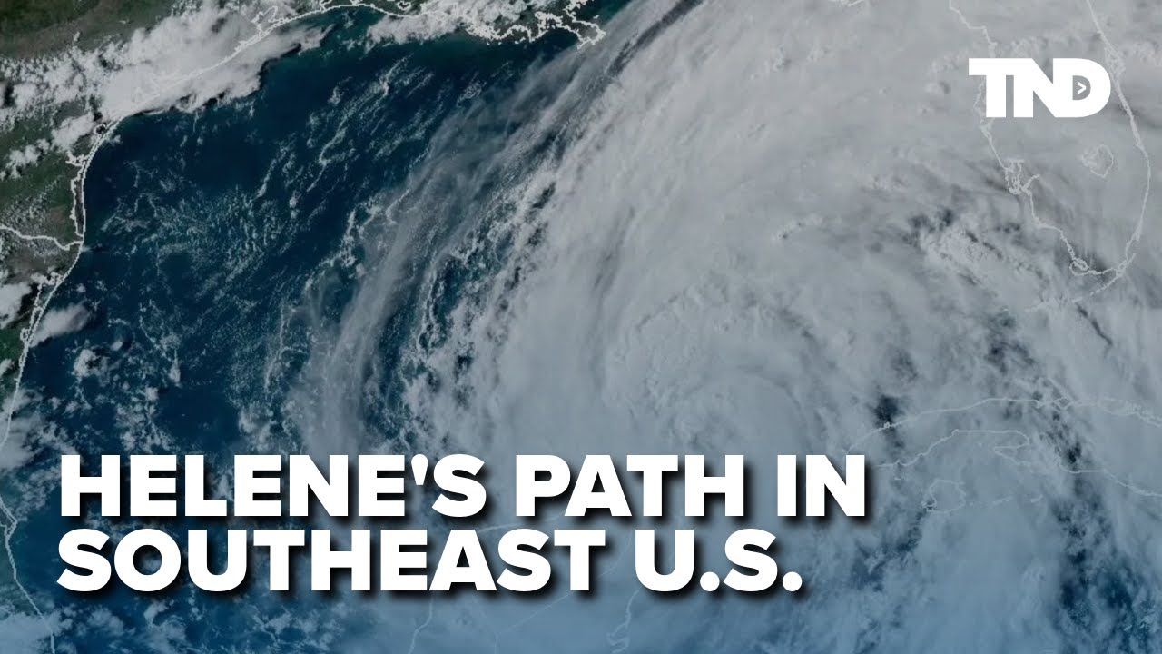 Hurricane Helene will hit Big Bend in Florida and head north - YouTube