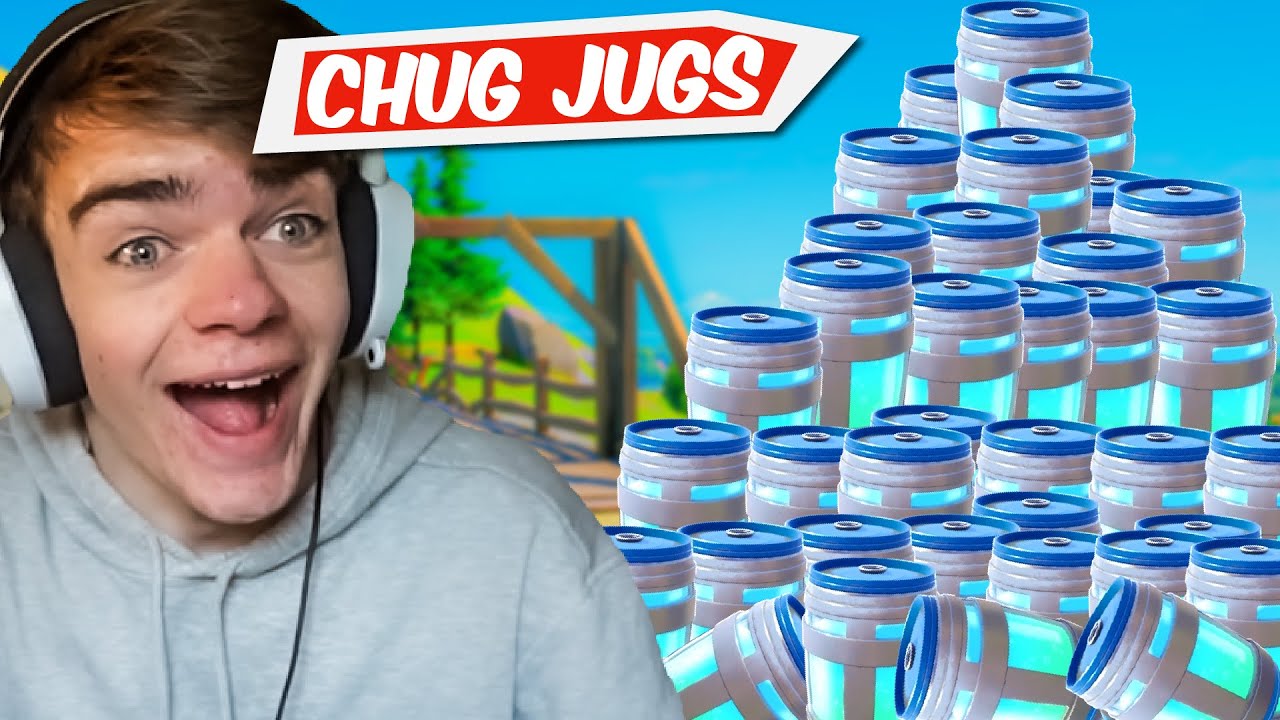 IK VERZAMEL ALLE CHUG JUGS IN OG FORTNITE... - YouTube