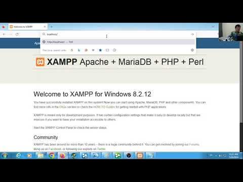 2024 05 18 -- Belajar Web-Server - 01a - Instalasi XAMPP dan uji coba pemrograman PHP - YouTube
