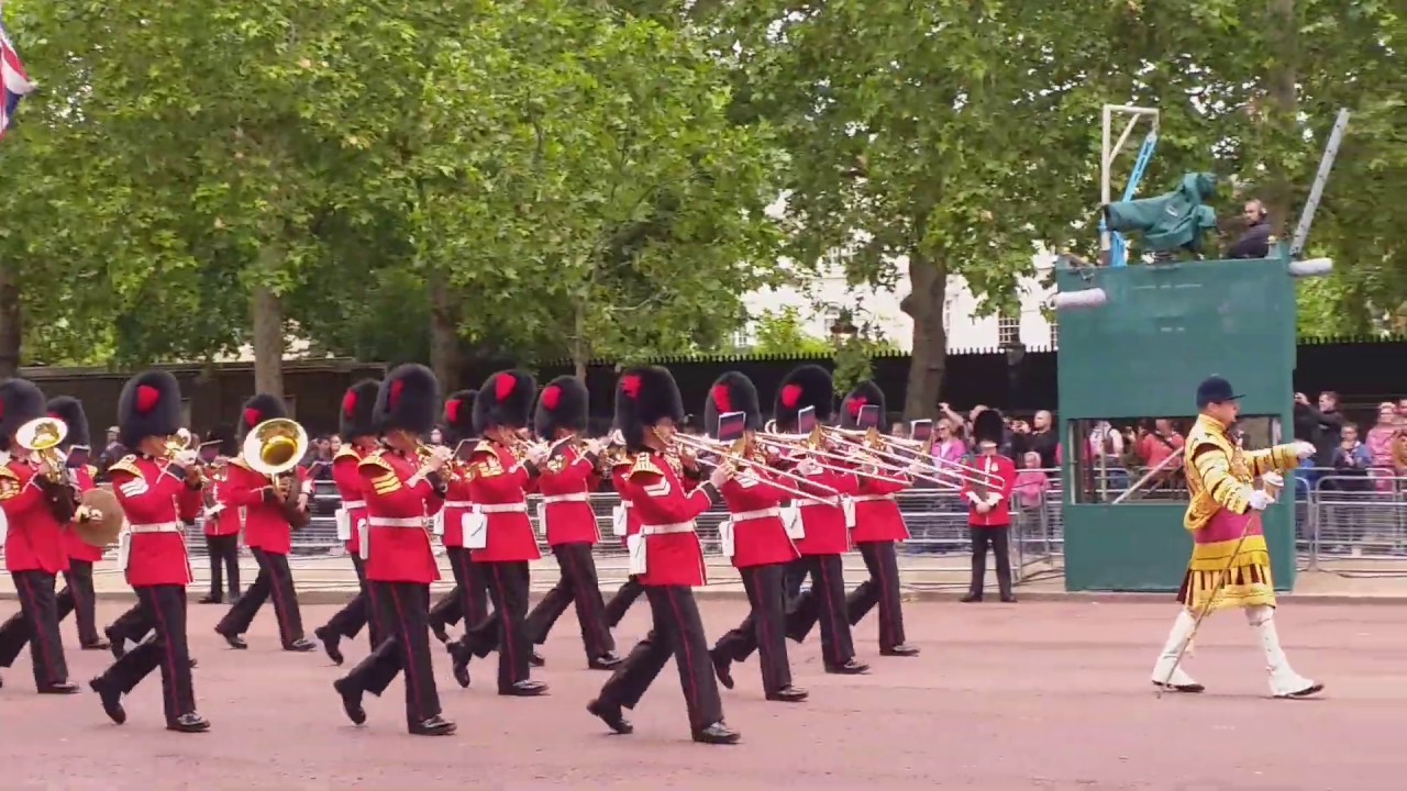 Band of the Coldstream Guards, Trooping the Colour 2019 - YouTube