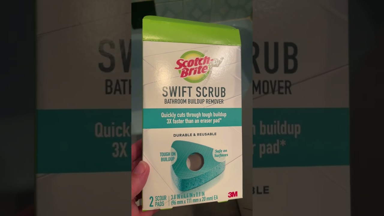 Scotch Bright Swift scrub cleaner💙 - YouTube