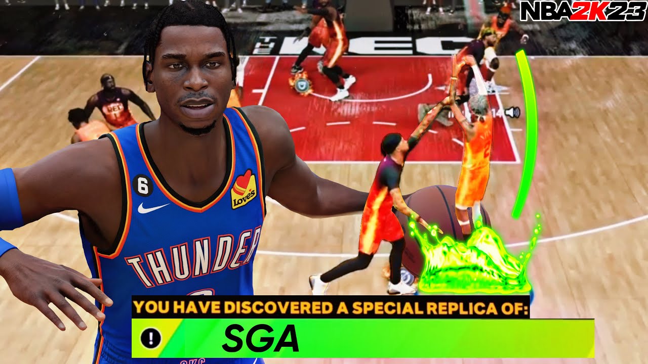 THE SHAI GLIGEOUS-ALEXANDER "SGA" BUILD IS GAMEBREAKING IN NBA 2K23 ...