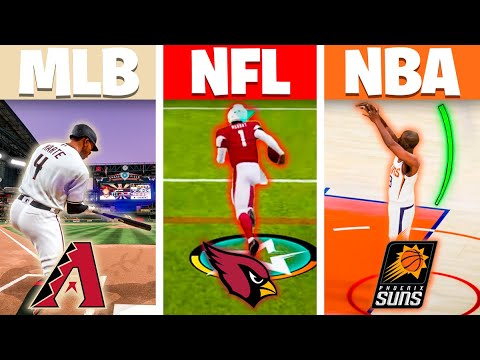 I WON A Game With EVERY Arizona Sports Team! - YouTube