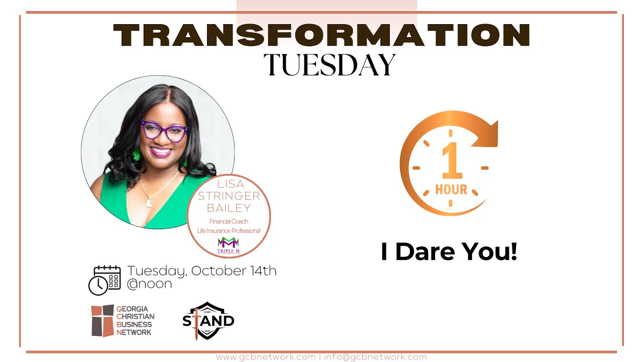 Transformation Tuesday | Lisa Stringer Bailey | I Dare You! - YouTube