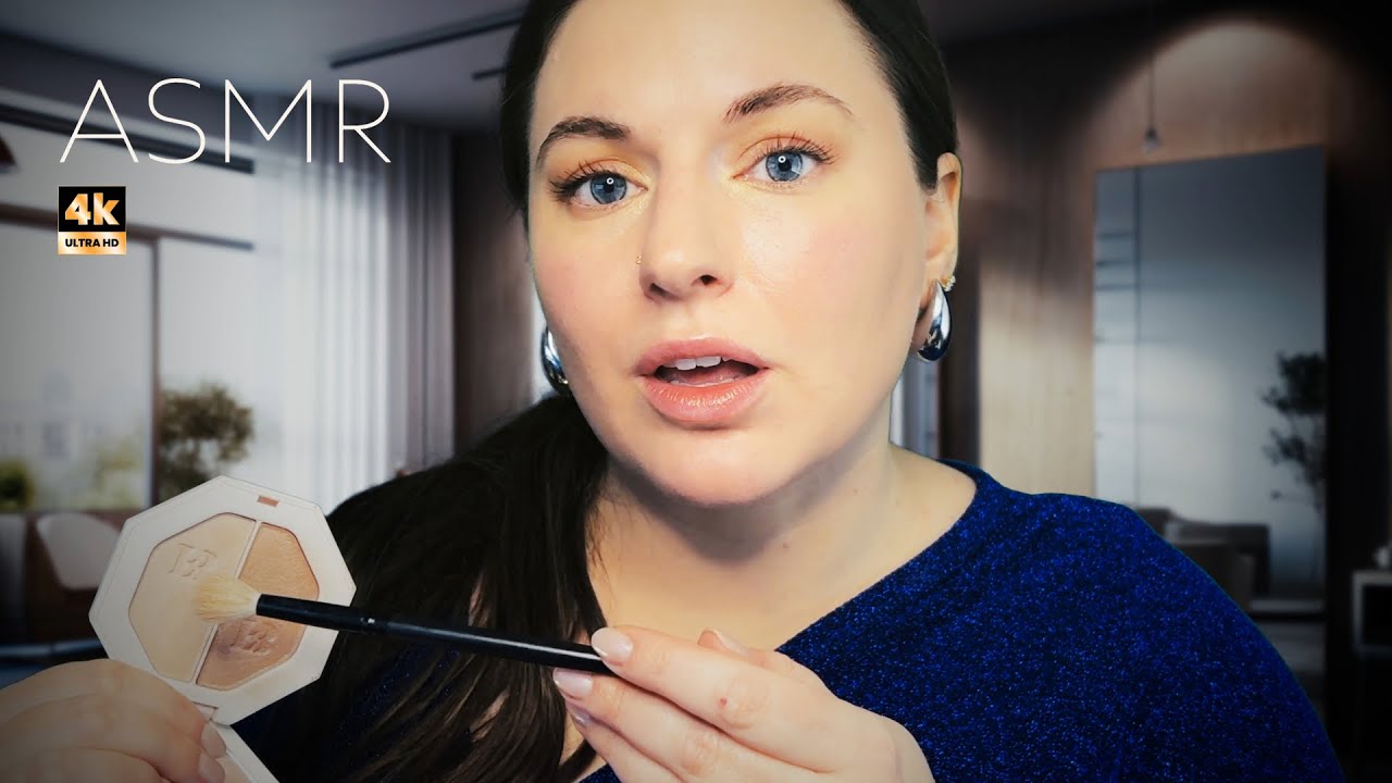 ASMR | Makeup Artist doing your Spring makeup💄 Luxury Makeup Roleplay asmr | Spring Glow Up 4K ...