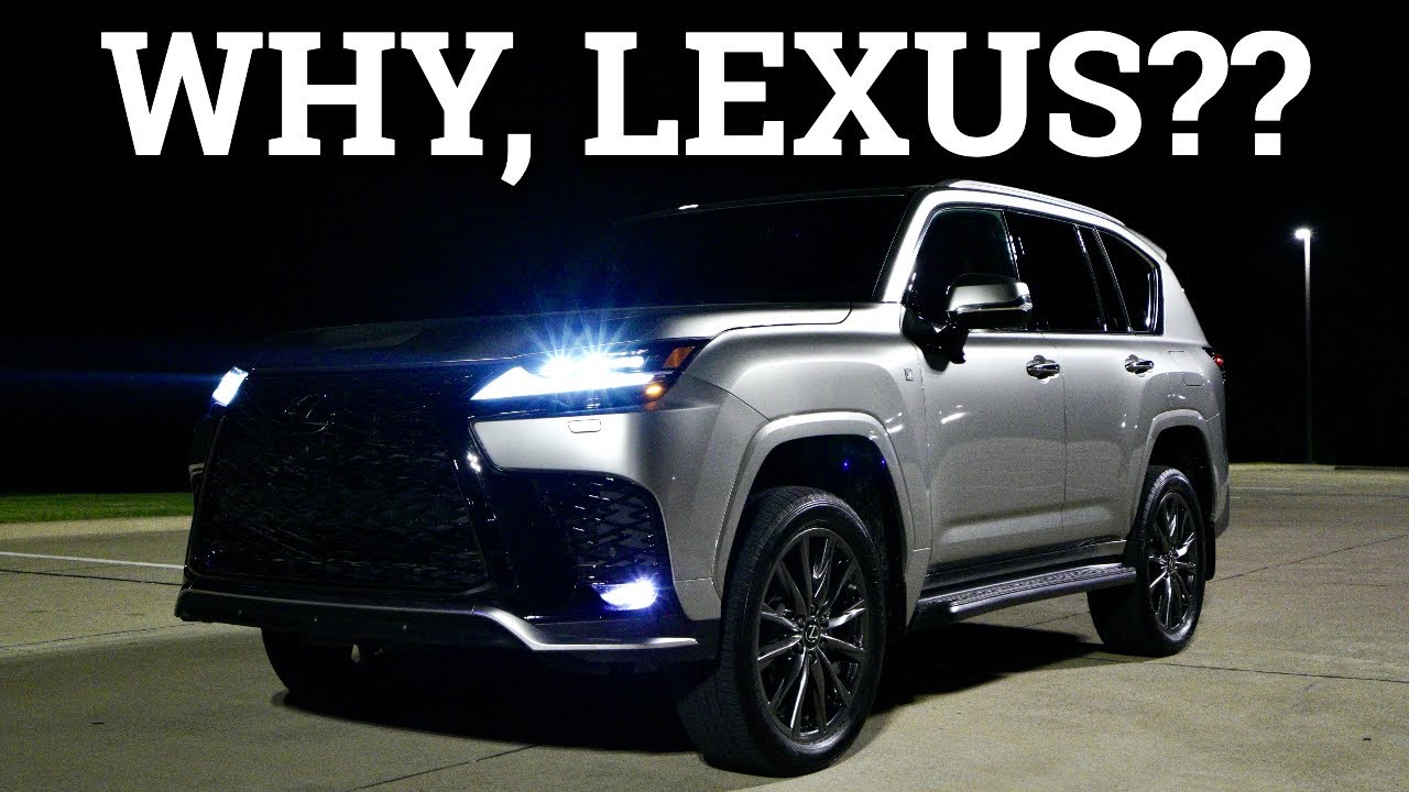 One Disappointment! | Lexus LX 600 Night Review & Drive - YouTube