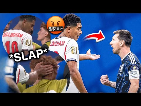 WATCH: Bellingham SLAPS Argentina Player After England’s World Cup Exit! 😱 England vs Argentina 2026