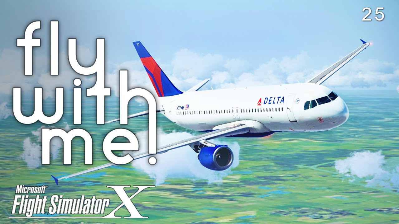 Microsoft Flight Simulator X - A320 to STL Part II - YouTube